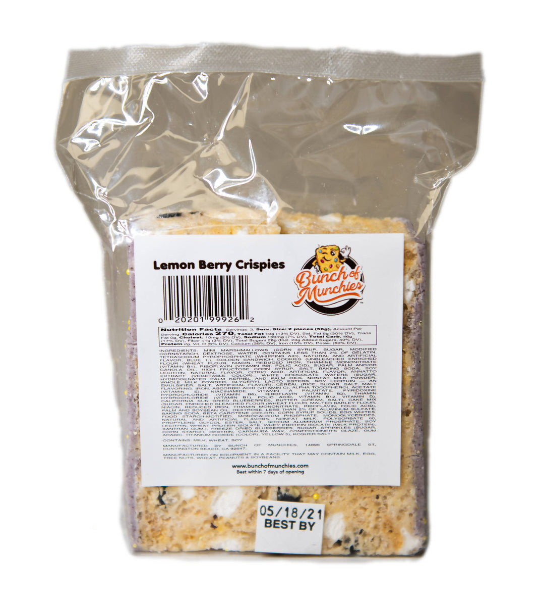 Lemon Berry Crispies – butterbottoms